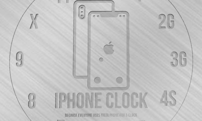 Iphone Clock | Inventables