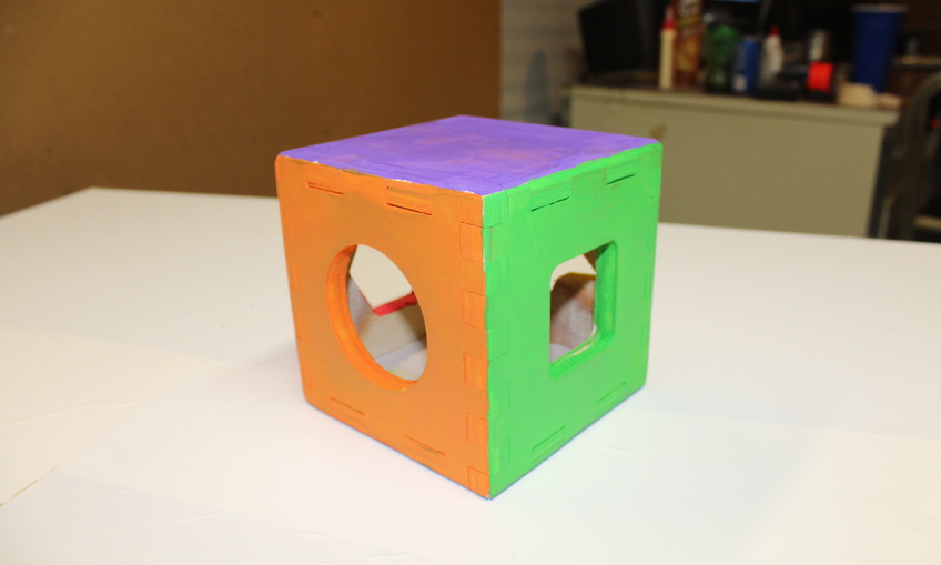 play cube Using box joints | Inventables