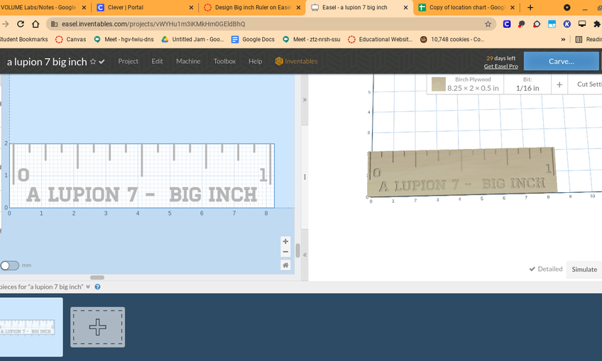 a lupion 7 big inch | Inventables
