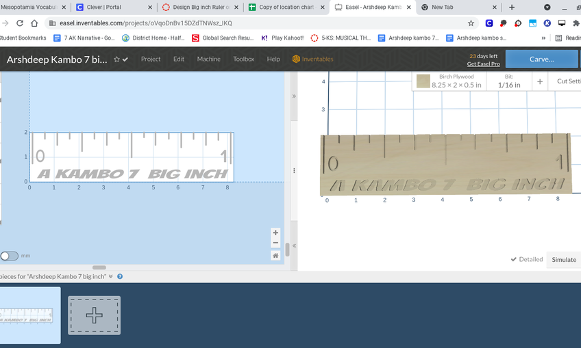 Arshdeep Kambo 7 big inch | Inventables