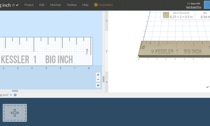 vkessler 1 big inch | Inventables