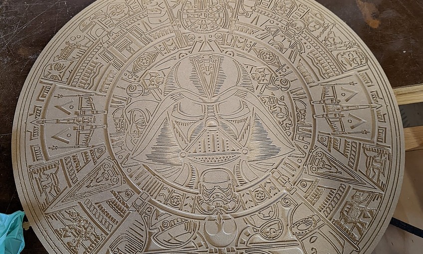 Star Wars Aztec Calendar | Inventables