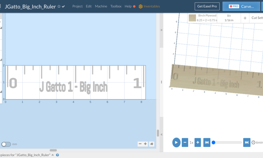 JGatto_Big_Inch_Ruler | Inventables