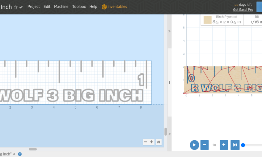 R Wolf 3 Big Inch | Inventables