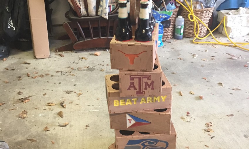 Six Pack Bottle Holder | Inventables