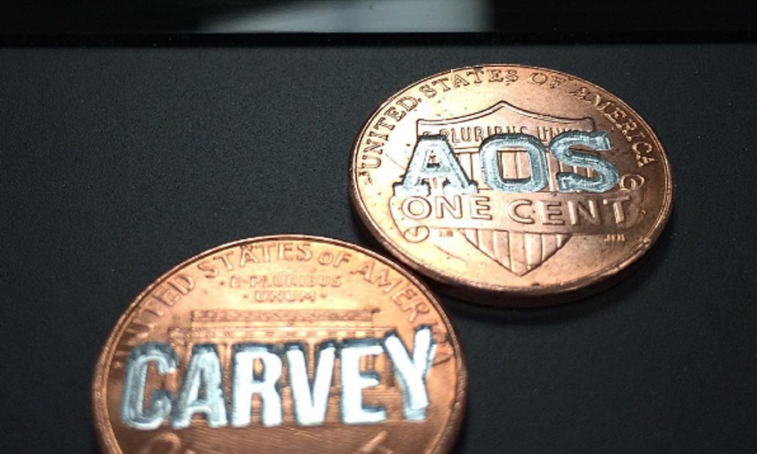 Penny Engraving Jig | Inventables