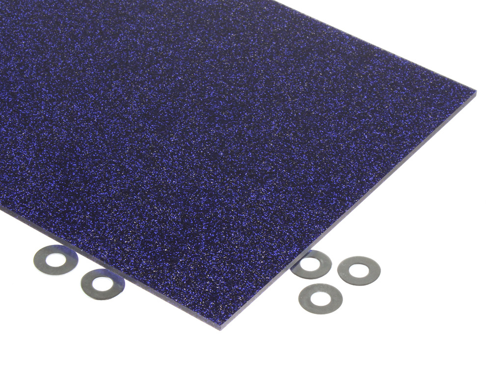 Purple Glitter Acrylic Sheet | Inventables